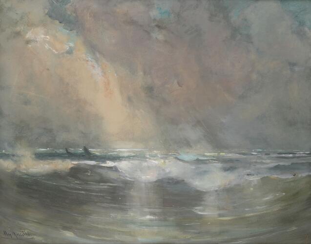 La houle / Musée d'Ixelles – Inventaire du patrimoine mobilier