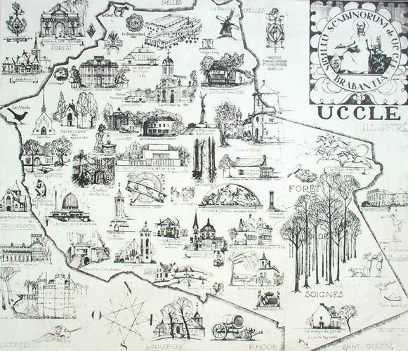Uccle Illustré. / Commune d'Uccle – Inventaire du patrimoine mobilier